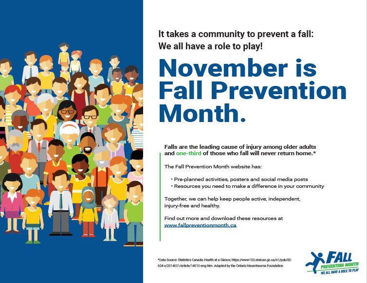 Fall Prevention Month - Canada