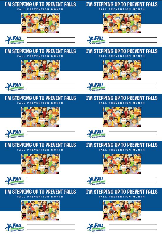 Fall Prevention Month - Canada